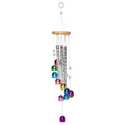 Pleasant Colorful Wind Chimes With 4 Aluminum Tubes 13