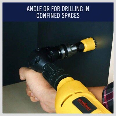Professional 90 Degree Angled Drill Chuck Converter Bend