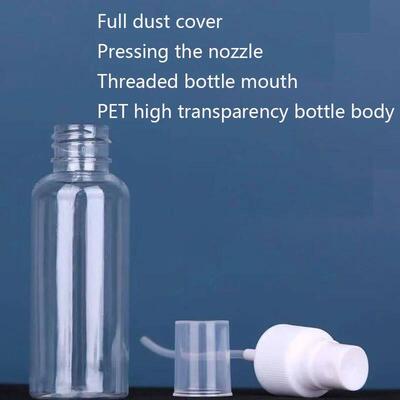 Refillable Bottles Empty Spray Bottle Transparent Plastic Pe