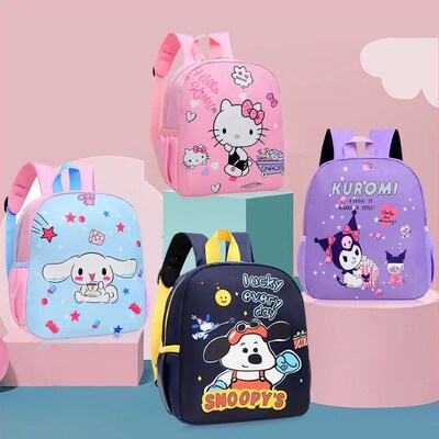 2023 Baby Girls School Bags For Kindergarten Small Bag Carto