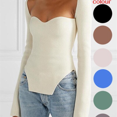 2022 new spring and summer fashion women clothes sqaure coll
