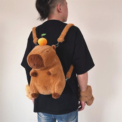 Kapi Bara shoulder bag cute water dolphin schoolbag men and