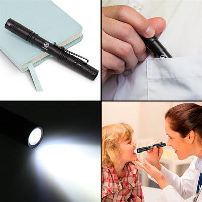Pen Light Mini Portable LED Flashlight 1000 lumens 1 Switch