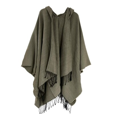 斗篷Shawl披肩男戴 party披风斗篷春秋保暖丽江旅游穿搭男女外套