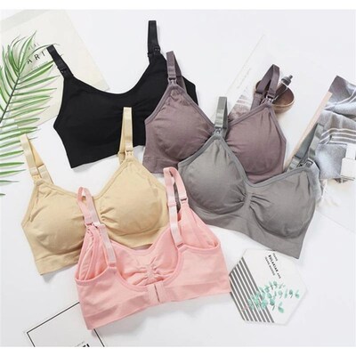 3pcs/Set High Quality Maternity Nursing Bras Cotton Breastfe