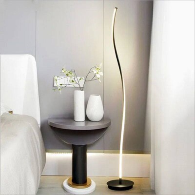 Modern Creative LED Floor Lamp Sofa Corner Bedroom Bedside L