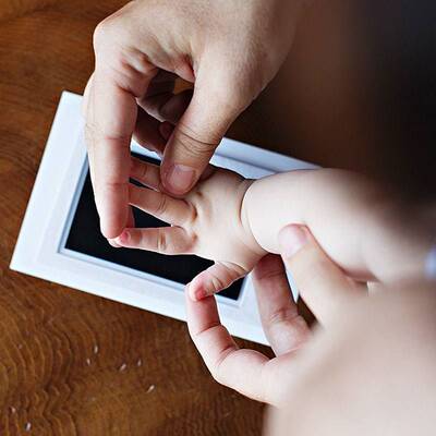 Newborn Photo Hand Foot Print Pad Keepsake Baby Handprint F