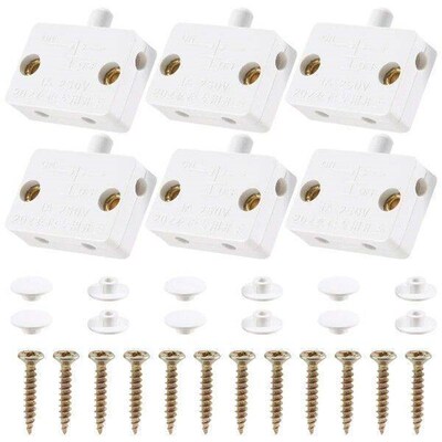 6Pcs Door Led Switch for Closet Light,Normally Closed