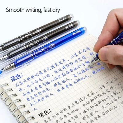Erasable Gel Pen Set Ballpoint Pens Rod 0.5mm Refills Muti-C