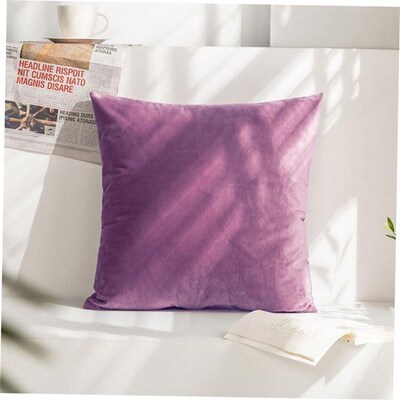 抱枕Throw pillow sofa back cushion cover velvet Pillow case