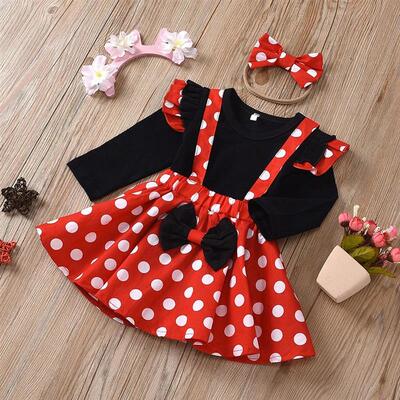 1-5 Years Children Outfit Baby Clothing Set Girl Summer Birt