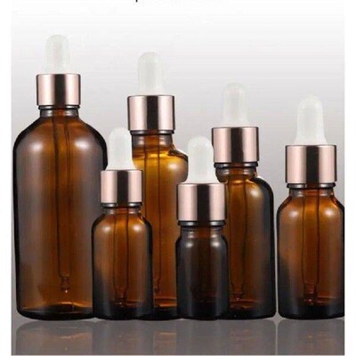 30pcs 5/10/15/20/30/50/100ml Essential Oil Dropper Glass