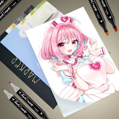 a3 marker book paper马克笔专用绘画本 a4 b5 art drawing book