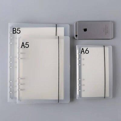 Diary 2025 A7 A6 A5 Transparent Loose Leaf Binder Notebook I