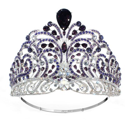 Miss Universe Force for Good Crown Shining Rhinestone Tiara