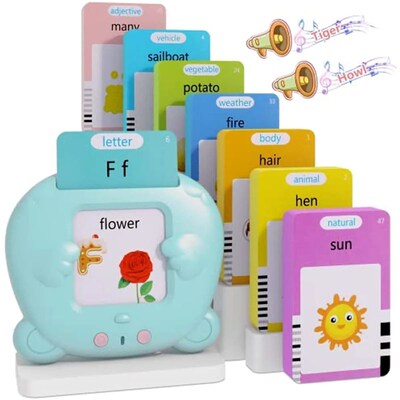 Talking Flash Cards Early Educational Toys  Baby Boys Girls