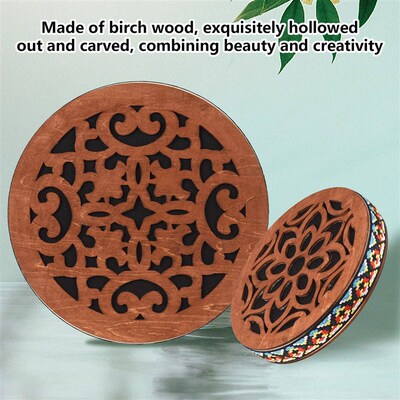 8/12-inch Ocean Drum Ethnic Percussion Instrument Onomatopoe