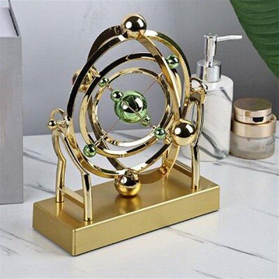 Motion Desk Toy Swivel Balls Balance Sculpture for Cabinet