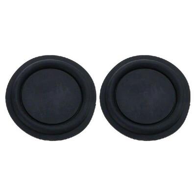 2PCS Bass Passive Radiator Vibration Membrane Rubber for