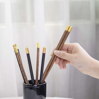 Flat-top Fuzi chopsticks wooden chopsticks gift box chopstic