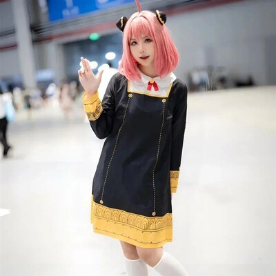 Anya Forger Cosplay Costume Anime Spy Family Toddler Childre