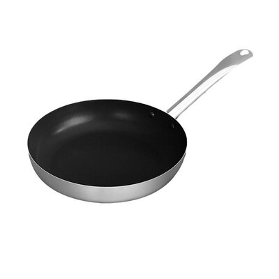 Stainless steel frying pan Household non-stick frying pan