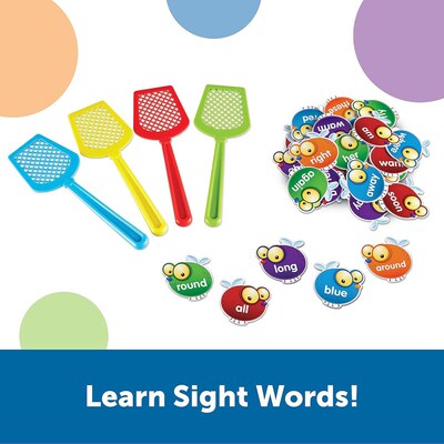 kindergarten games Sight Word Swat classroom learn toy拍单词