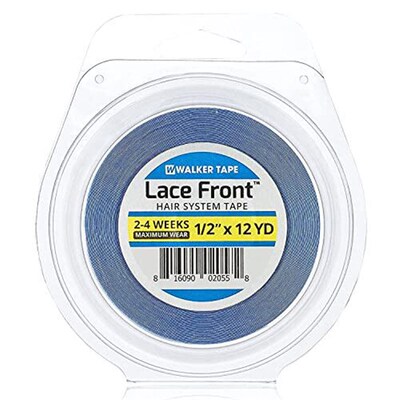Walker 12 Yards Lace Front Support Tape (1/2 inch) for Toupe