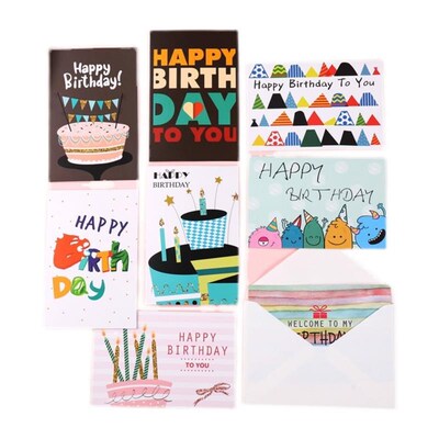 big happy birthday card 生日birthday cards卡片 set boy创意