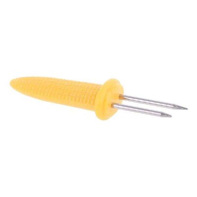10 PCS Stainless Steel Corn Needles for Creative BBQ Forks