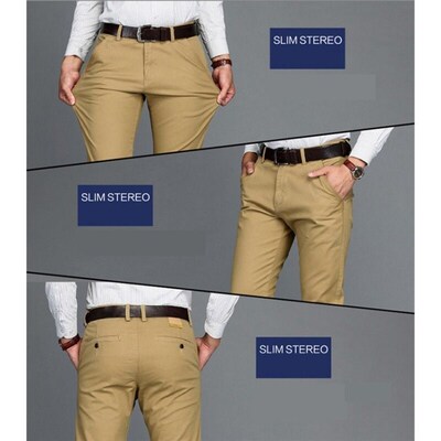 Mens Trousers office work business man Pants pant For men