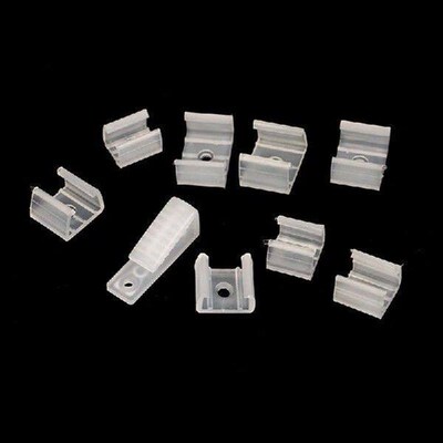 100pcs Led 5050/5730/2835 Light Strip Buckle Clip Square