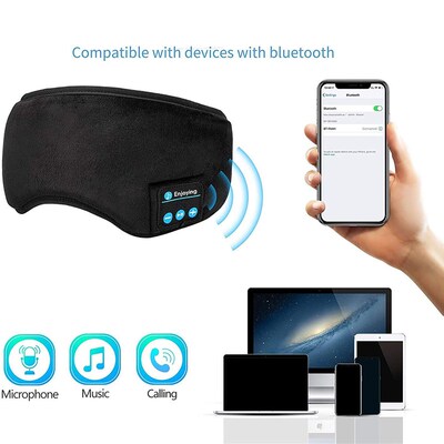 3D Bluetooth Eye Mask Earphones Wireless Music Eye Mask眼罩