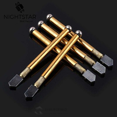 Glass Cutter Diamond Tip Steel Blade Cutting Tool Oil Feed G