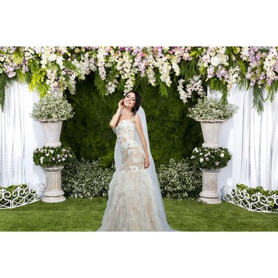 Wedding Scene Party Decoration Photocall Bridal Shower Backd