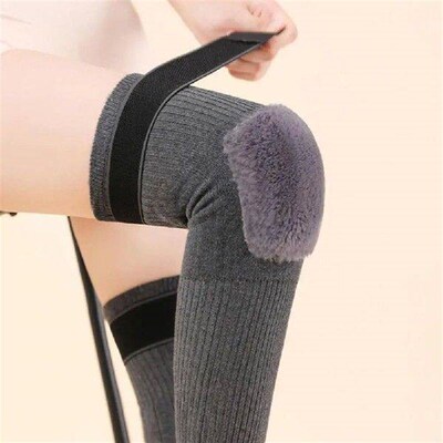 Elastic Warm Leggings Winter Knee Warmers for Elderly