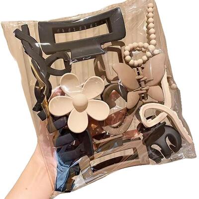 11 pcs of elegant hair clips for versatile use on young girl