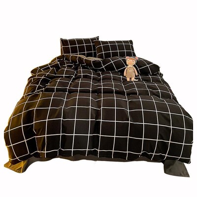 mono color sheet bedsheet bed linen spread cotton bed cover