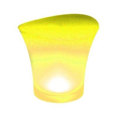 LED Ice Bucket Luminescent Ice Glowing Ice Kegs Champagne