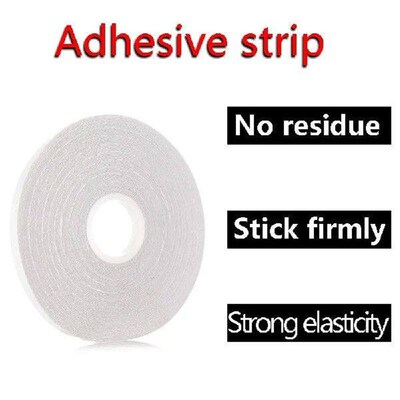 Needle Hand-stitched Temporarily Adhesive Strip Cloth Tape
