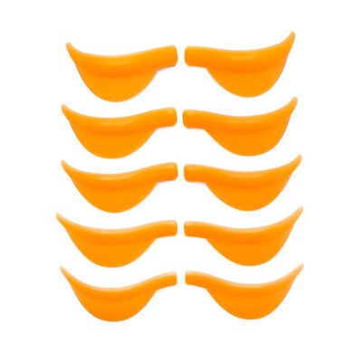 5pairs Silicone Eyelash Perm Pad Recycling Lashes Rods Shiel