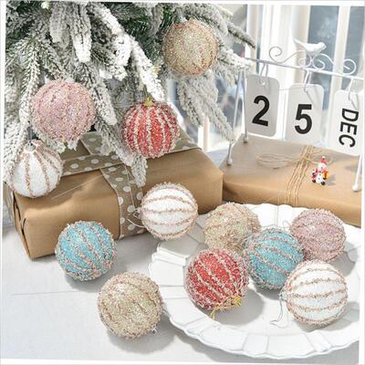 Christmas hanging ornament Foam ball Christmas ornament