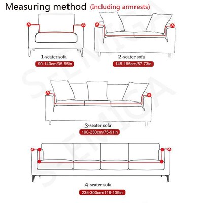 Stch Sofa Cover Slipcovers Elastic All-inclusive Couch Case