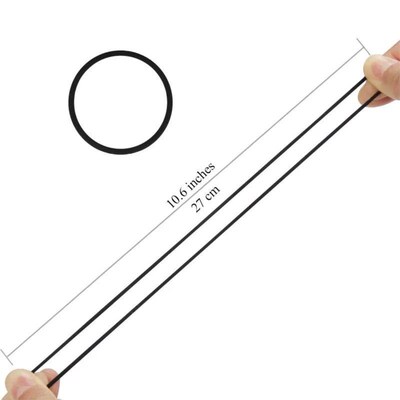 10/30/50pcs 4MM Black tail Holder Elastic Hair Bands Scrunch