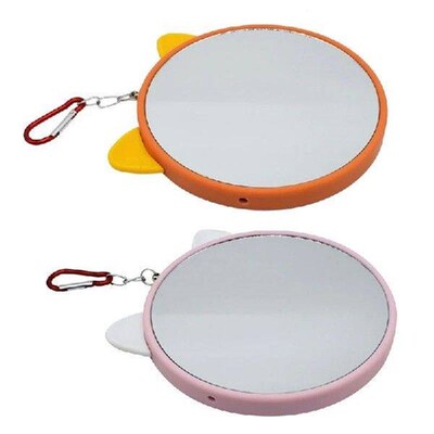 Bird Mirrors for Cage Plastic Mirror Toy with Metal Hanging