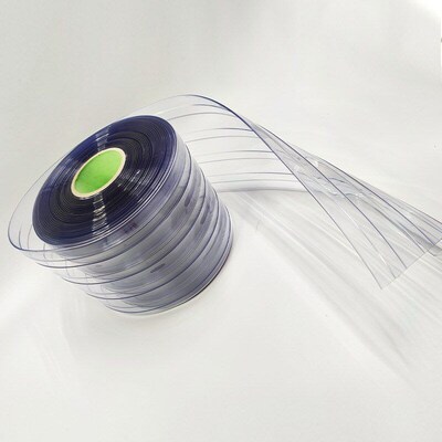 Antiadhesion Reinforced PVC Plastic Transparent Soft Curtain