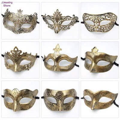 1 Buah Masker Mata Seksi Halloween Tiara Masquerade untuk Pr