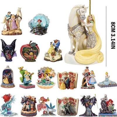 Christmas Pendant Xmas Tree Decoration Princess Flat Cartoon
