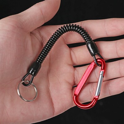 1PC Tactical Retractable Spring Elastic Rope Security Gear T