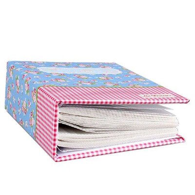 Floral Cover Family PhotoBook Large-capacity 4R 100 Sheets